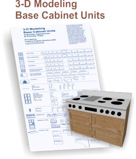 3D Cabinet Design Objects - Creative Graphic Solutions.BIZ
